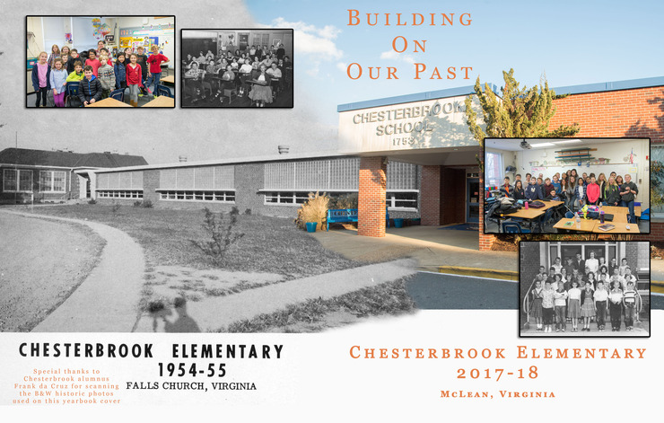 Chesterbrook Elementary Yearbook 2017-2018 "Decades: 1950s to Today ...